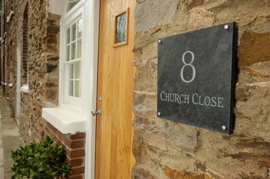 Engraved Welsh Slate Signs for Houses - Bespoak Designs